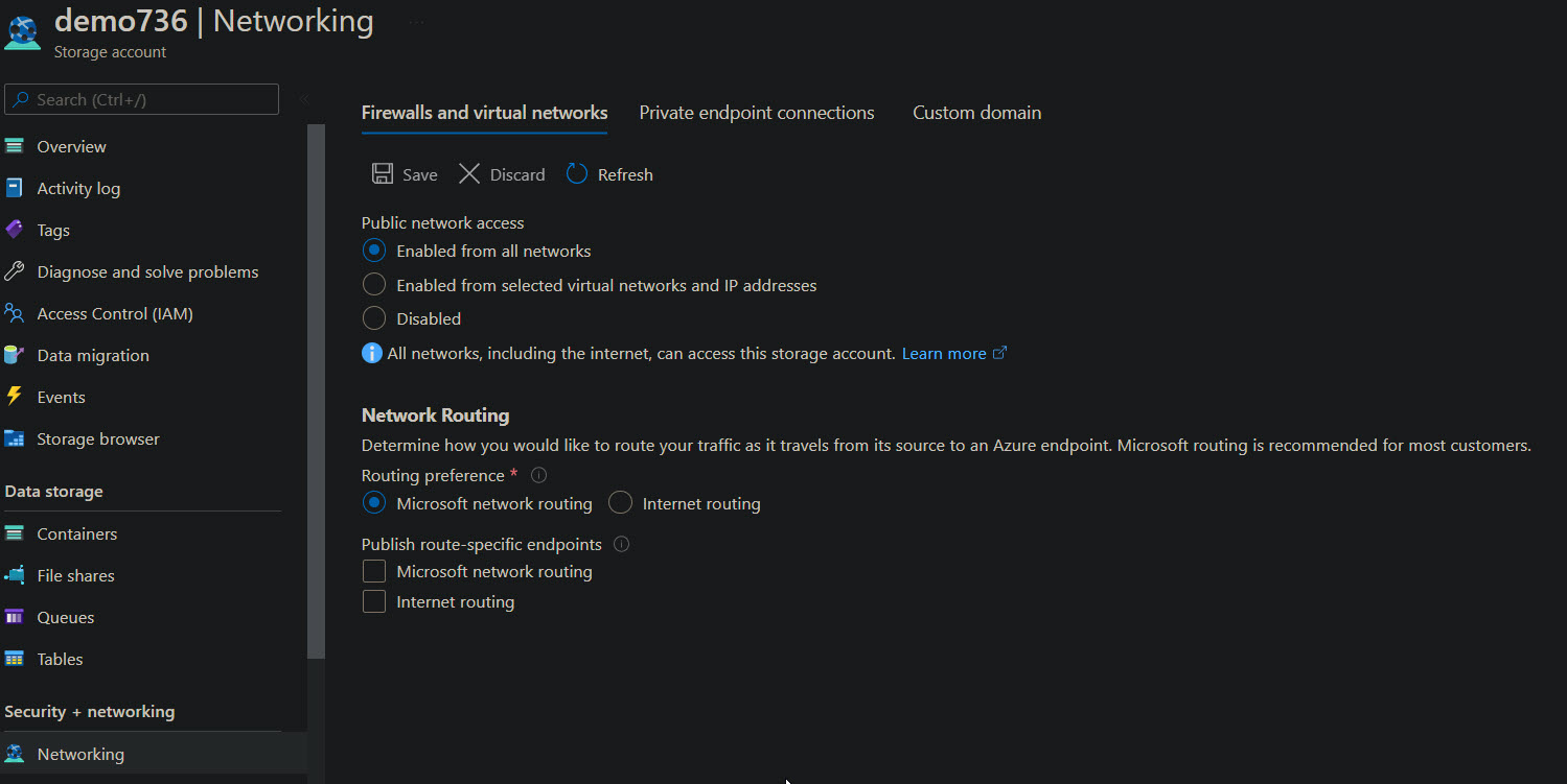 Azure Service Endpoint